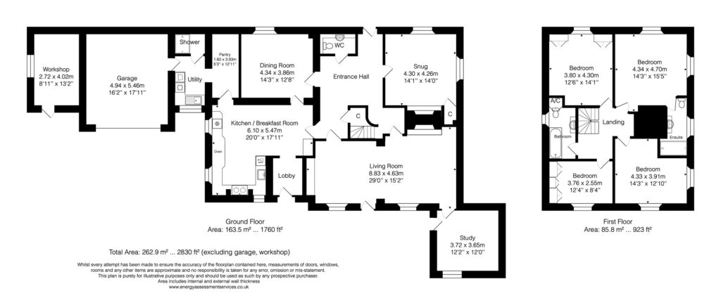 Floor plans – EPC Assessments